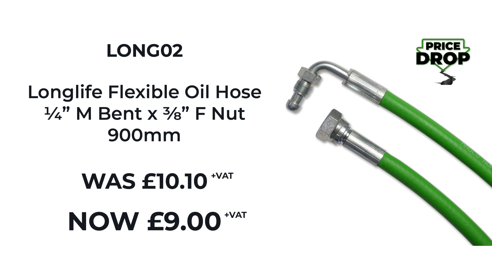 Price Drop! Popular Anglo Nordic Longlife Oil Hoses!